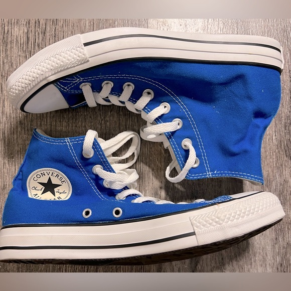 Converse | Shoes | Converse Chuck Taylor All Star High Topsnorkel Blue ...